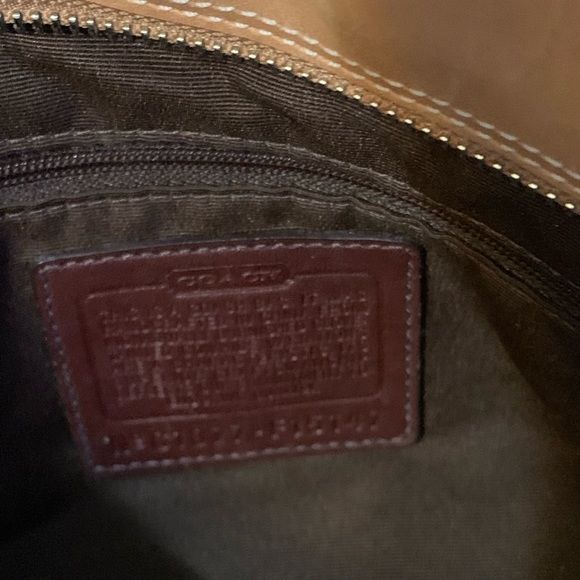 Coach | Bags | Coach Tan Leather Handbag | Poshmark